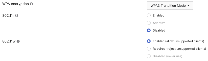 WPA3 Transition Mode | Boldly Going Nowhere