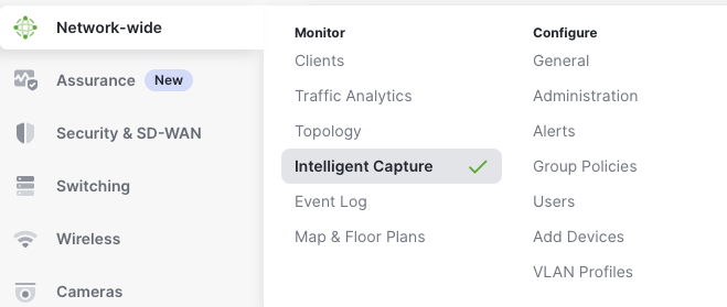 Meraki Intelligent Capture | Boldly Going Nowhere